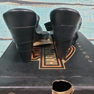 Harley-Davidson | Shoes | Harley Davidson Myla Wedge Thong Shoe | Poshmark
